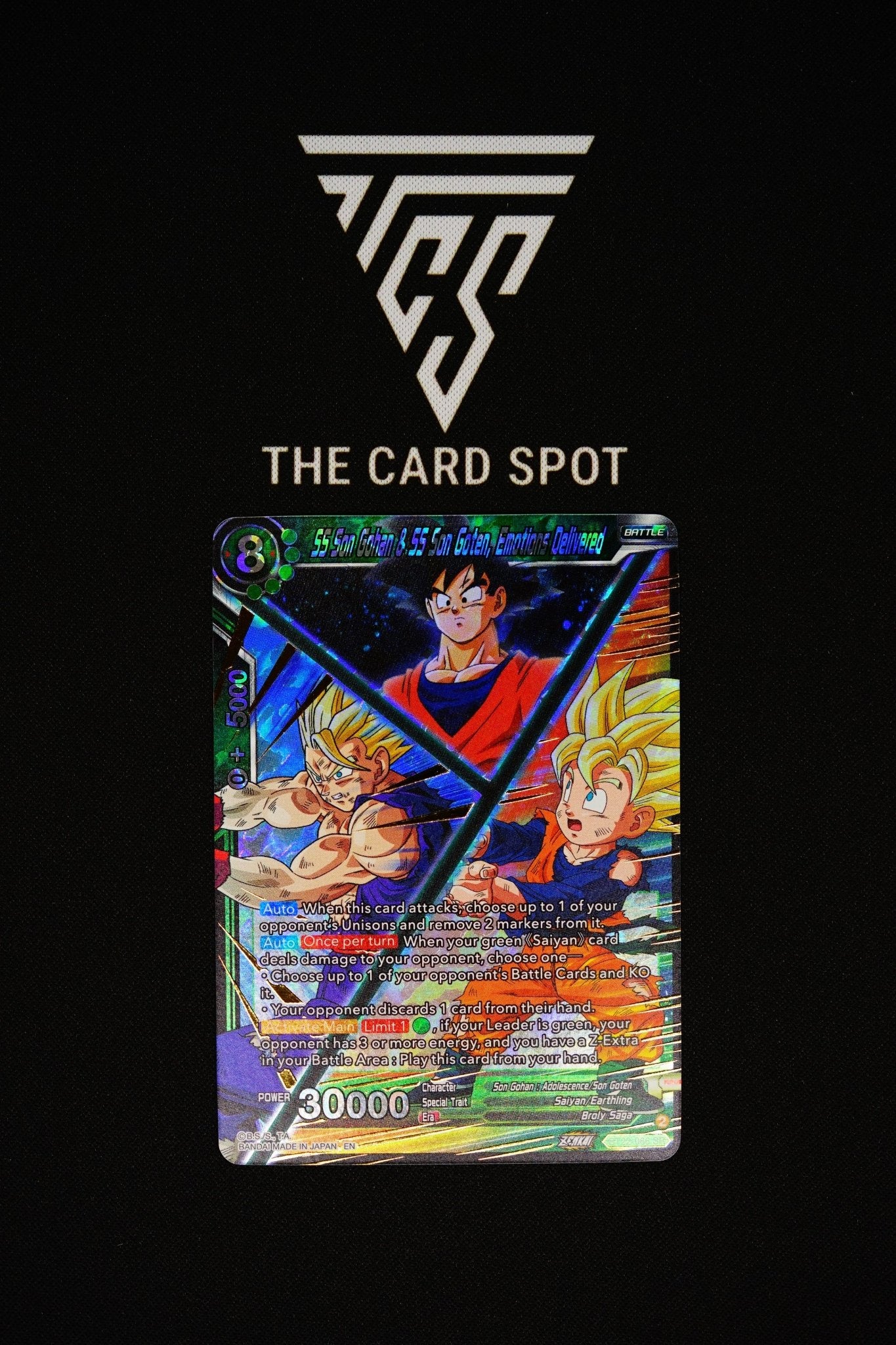 BT22-066 SR - SS Son Gohan & SS Son Goten, Emotions - Dragon Ball TCG – THE CARD SPOT PTY LTD.