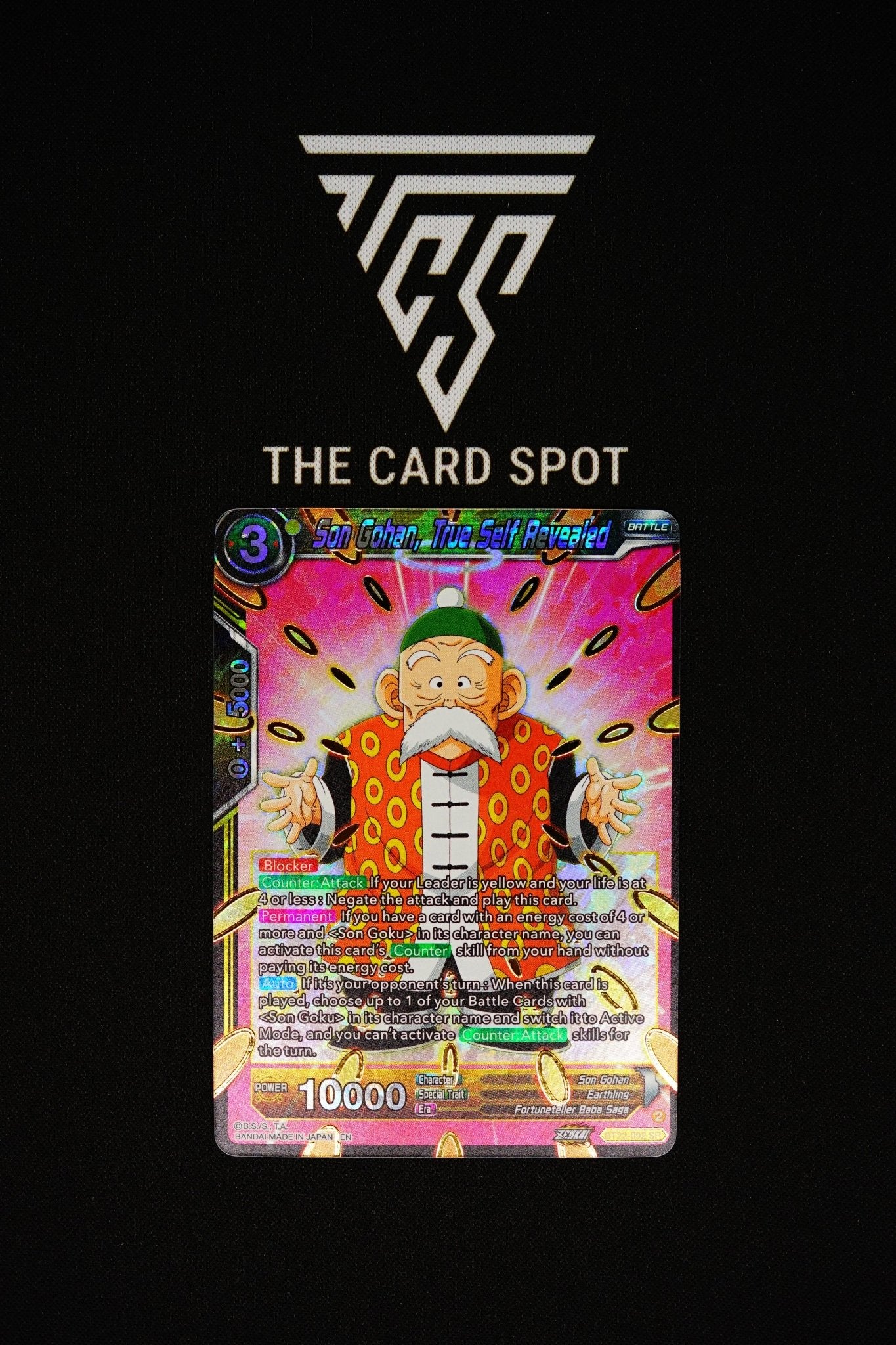 BT22-092 SR - Son Gohan, True Self Revealed - Dragon Ball TCG – THE CARD SPOT PTY LTD.