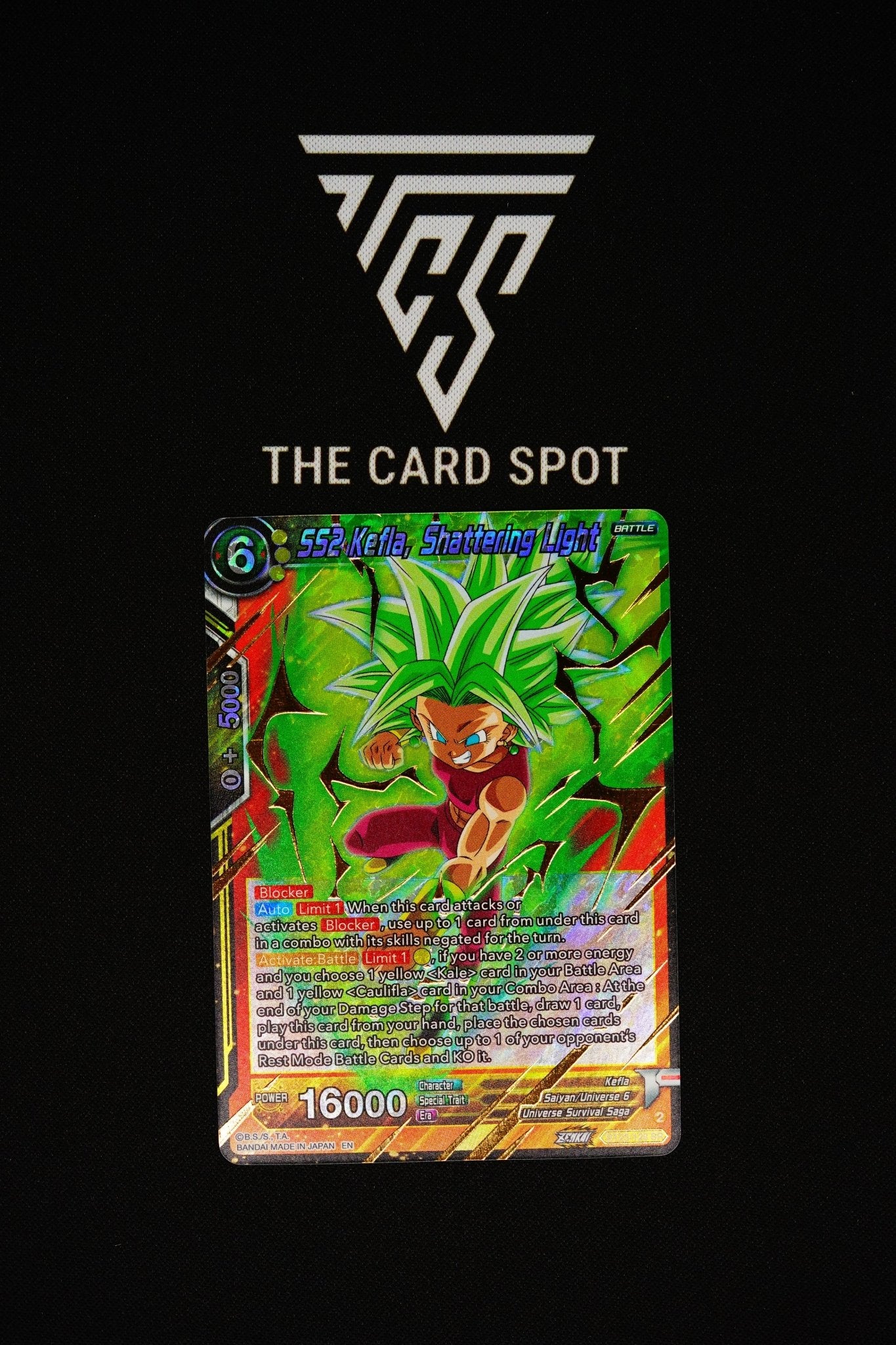 BT23-128 SR - SS2 Kefla, Shattering Light - Dragon Ball TCG – THE CARD SPOT PTY LTD.
