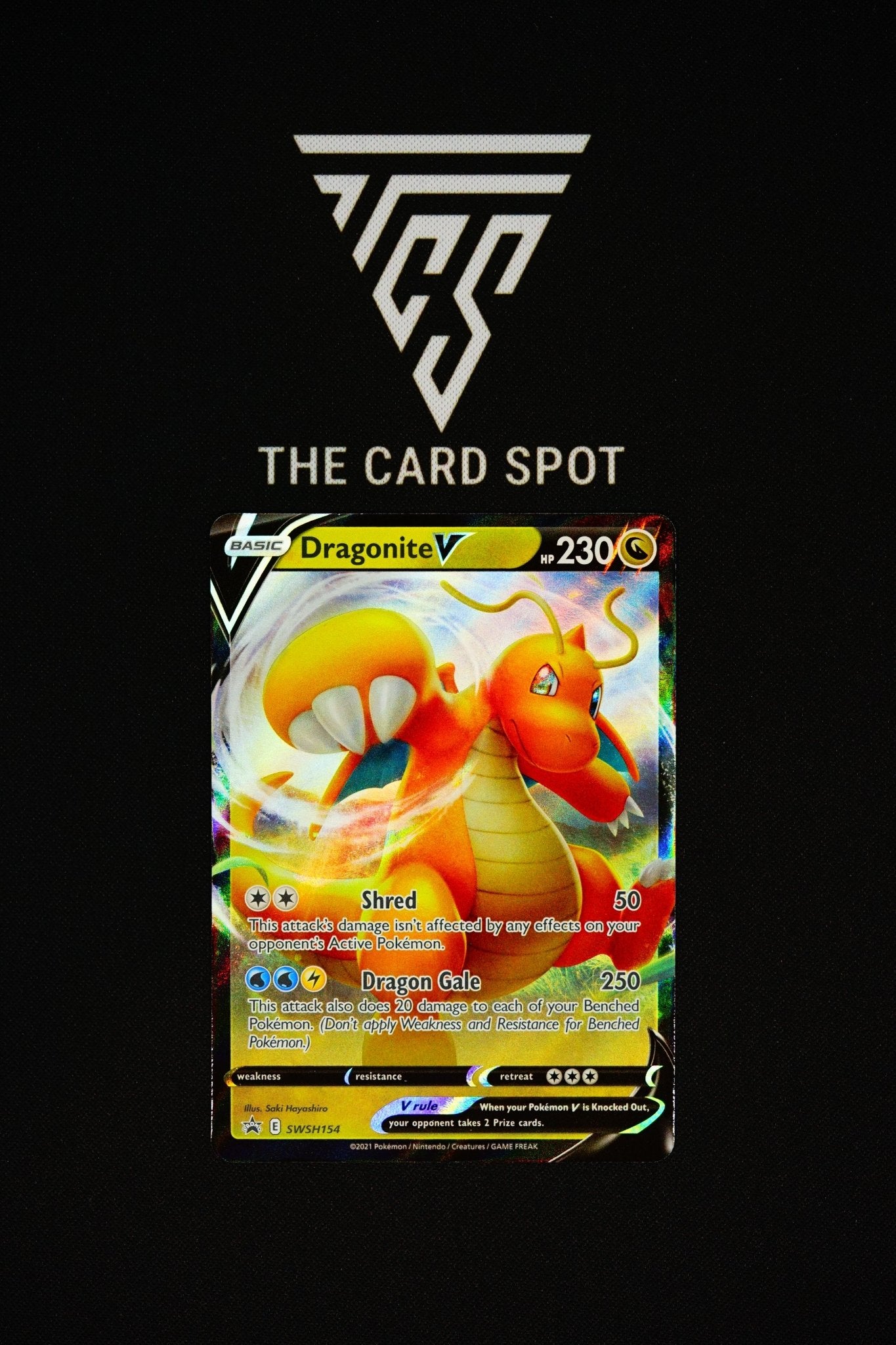 SWSH154 Dragonite V - Pokemon TCG – THE CARD SPOT PTY LTD.