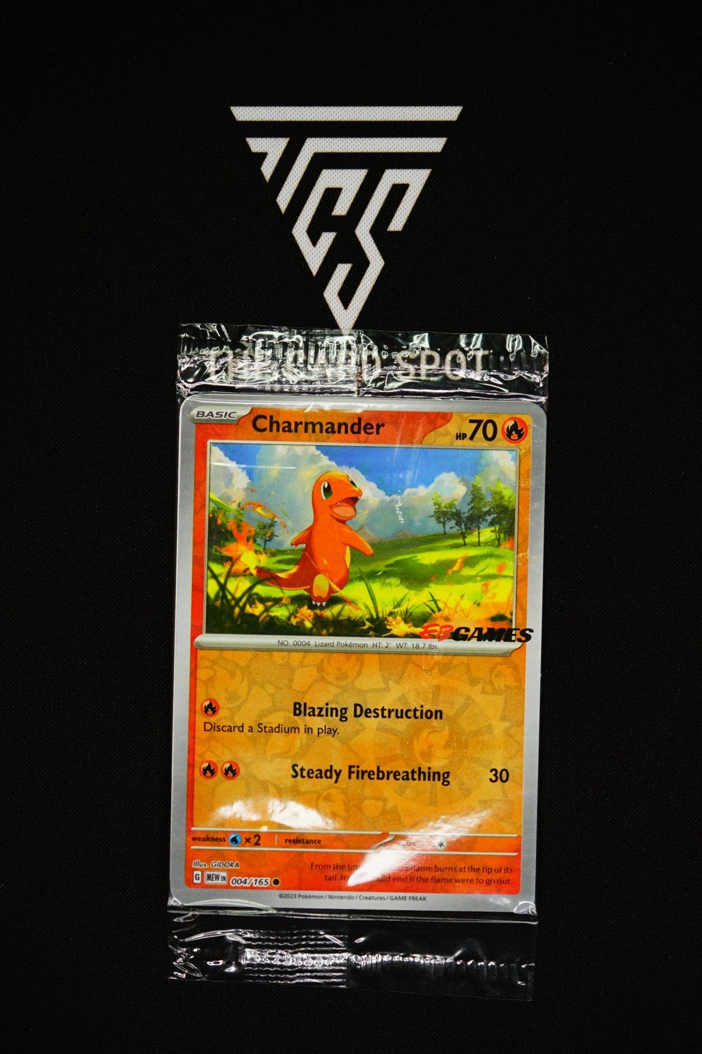 004/165 Charmander Eb Games Sealed - Pokemon TCG – THE CARD SPOT PTY LTD.