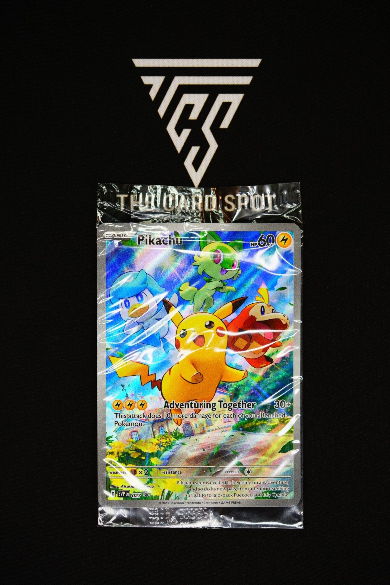 027 - Pikachu (Sealed) - Pokemon TCG – THE CARD SPOT PTY LTD.