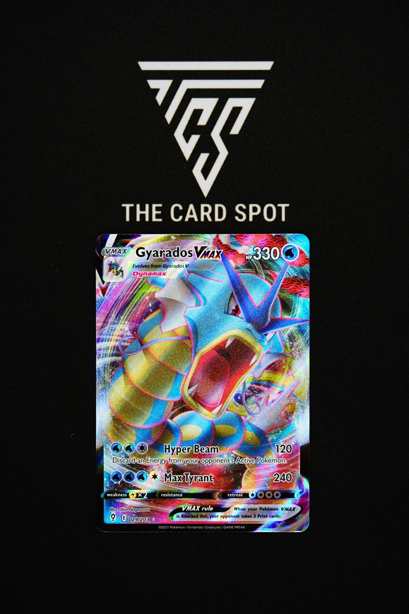 029/203 Gyarados Vmax - Pokemon TCG – THE CARD SPOT PTY LTD.