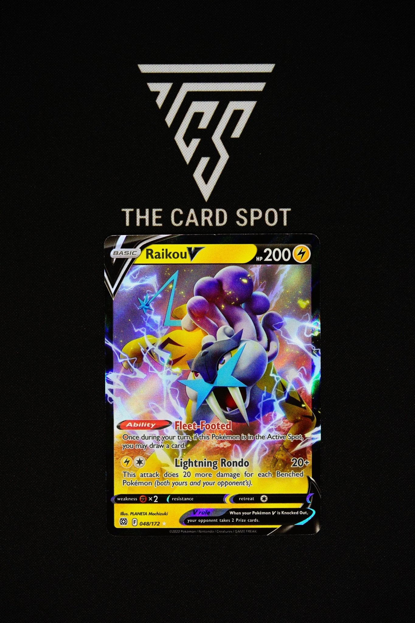 048/172 - Raikou V - Pokemon TCG – THE CARD SPOT PTY LTD.