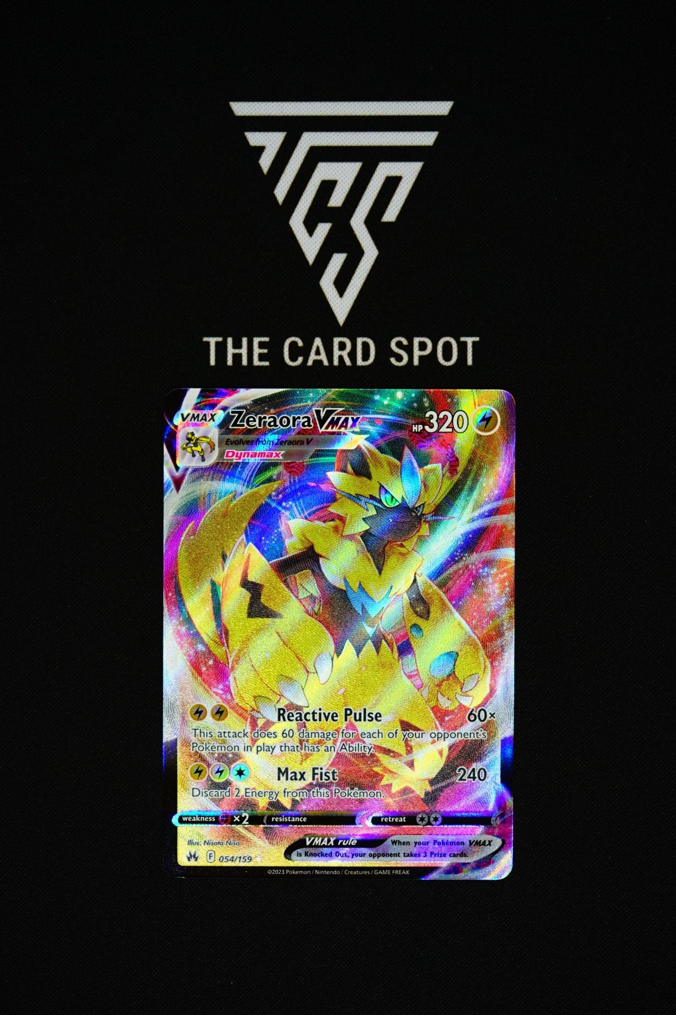 054/159 - Zeraora VMAX - Pokemon TCG – THE CARD SPOT PTY LTD.