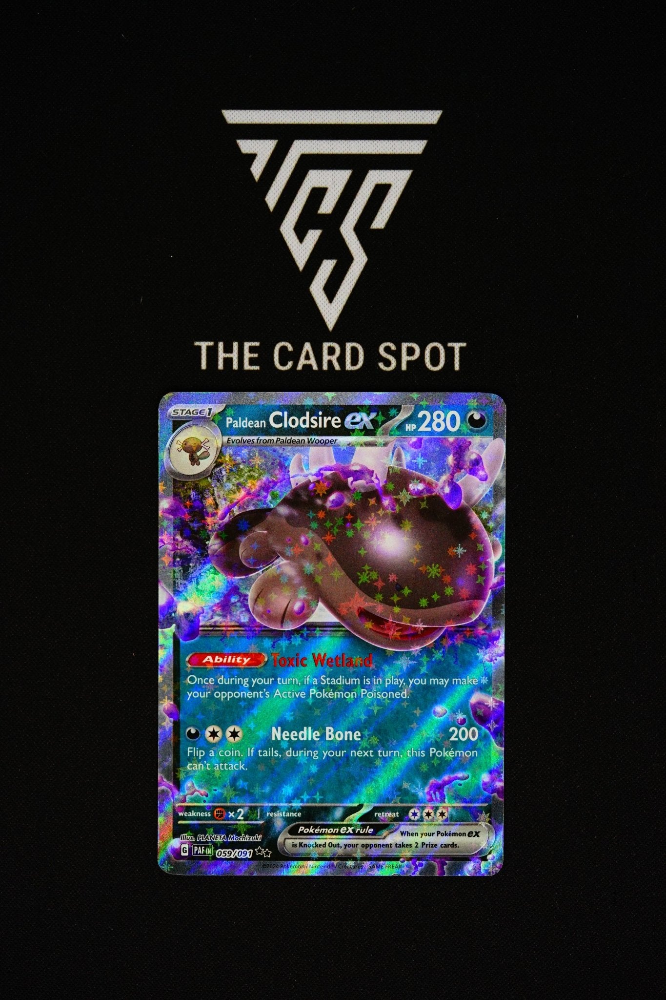 059/091 - Paldean Clodsire ex - Pokemon TCG – THE CARD SPOT PTY LTD.
