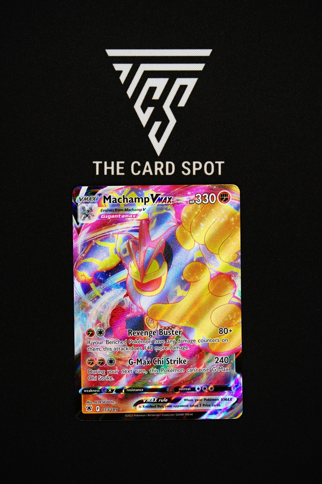 073/189 Machamp VMAX - Pokemon TCG – THE CARD SPOT PTY LTD.