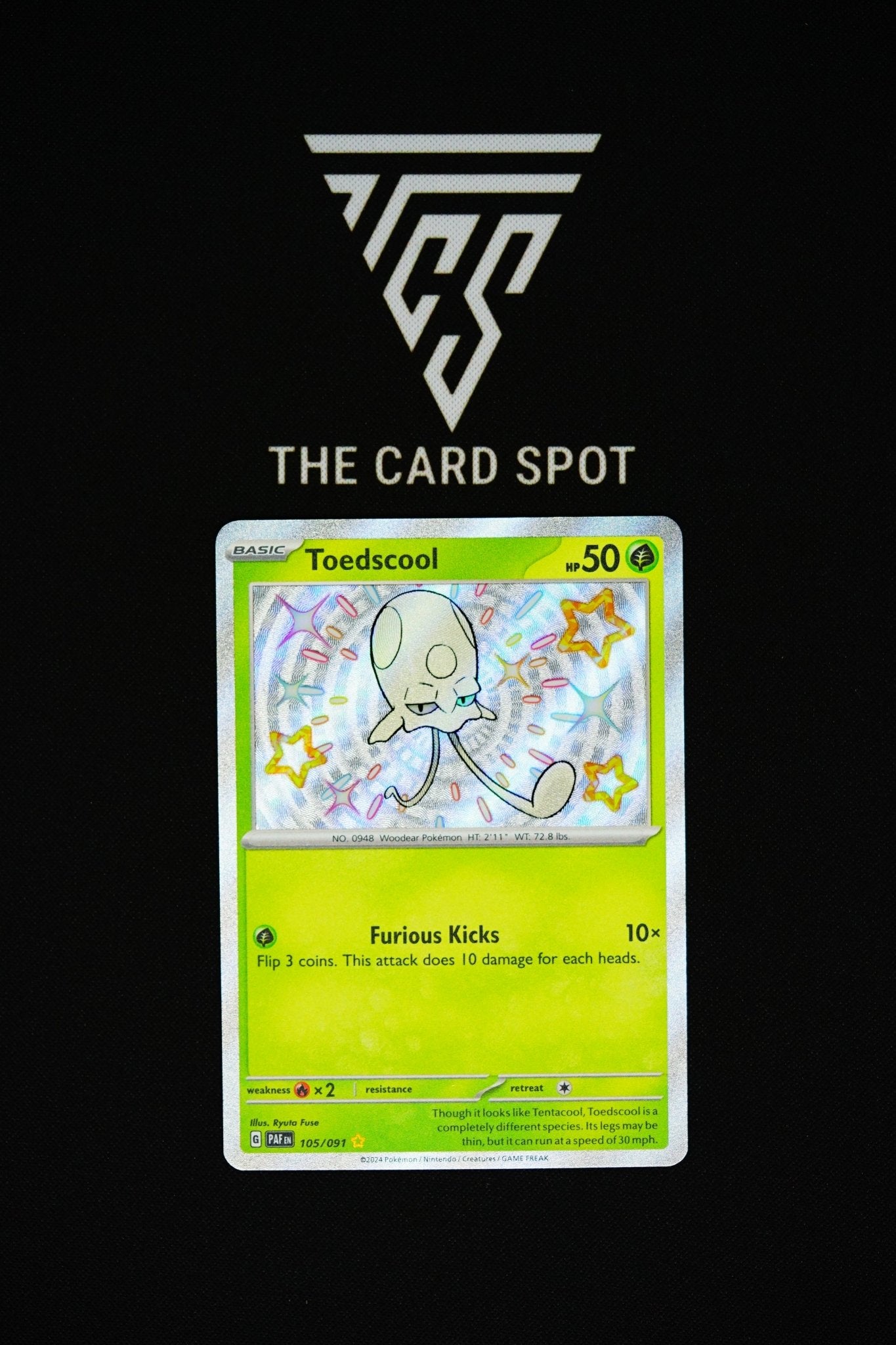 105/091 - Toedscool - Pokemon TCG – THE CARD SPOT PTY LTD.