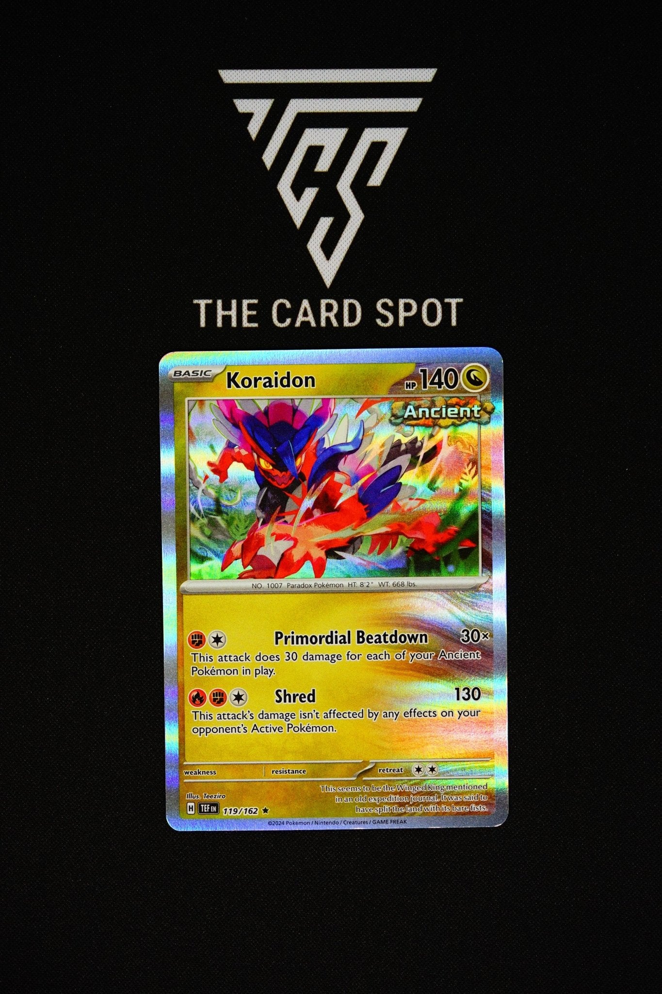 119/162 - Koraidon - Pokemon TCG – THE CARD SPOT PTY LTD.