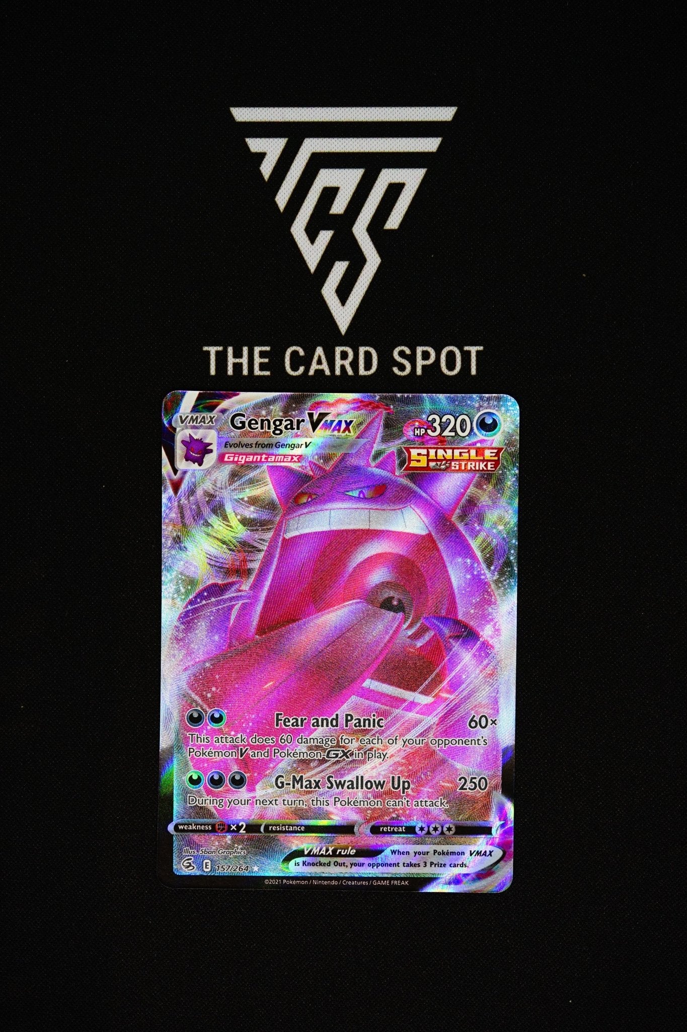 157/264 - Gengar VMAX - Pokemon TCG – THE CARD SPOT PTY LTD.