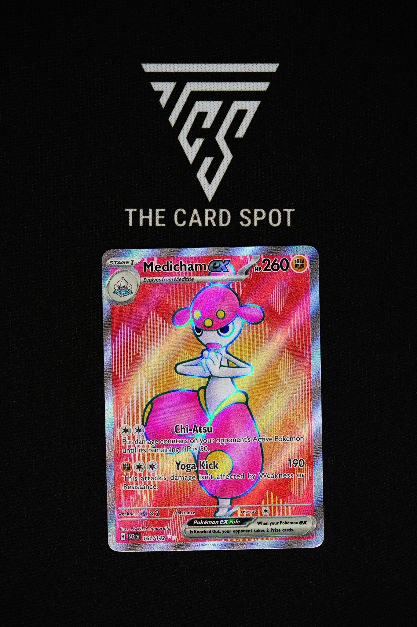 161/142 - Medicham ex - Pokemon TCG – THE CARD SPOT PTY LTD.