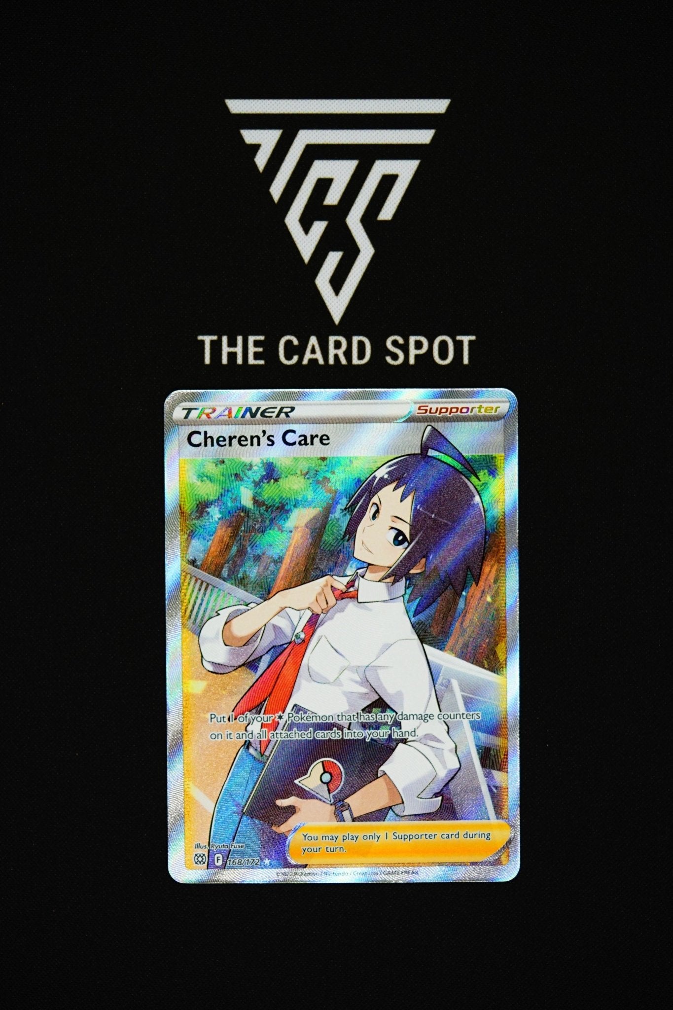 168/172 - Cheren's Care - Pokemon TCG – THE CARD SPOT PTY LTD.