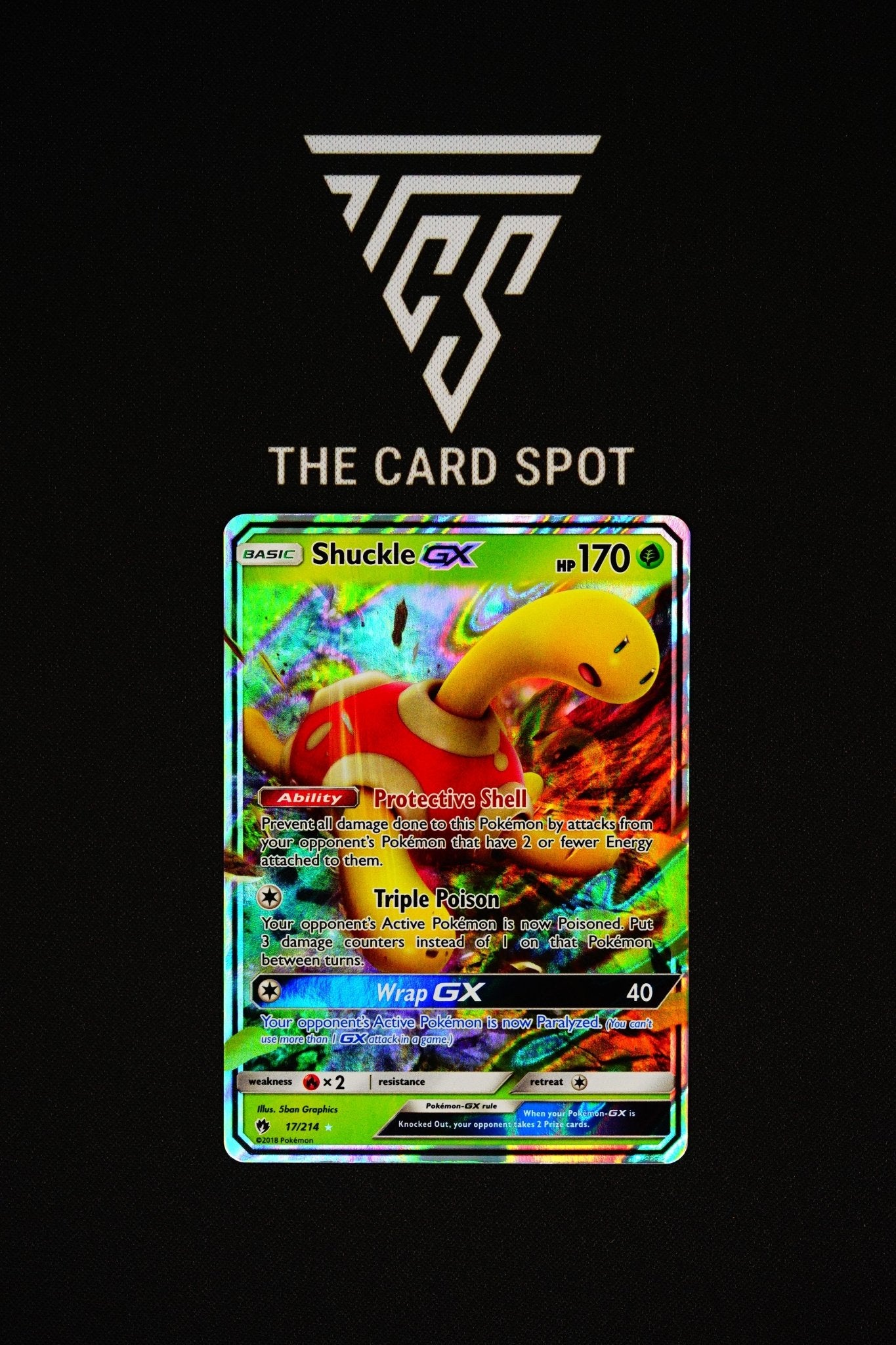 17/214 - Shuckle GX - Pokemon TCG – THE CARD SPOT PTY LTD.