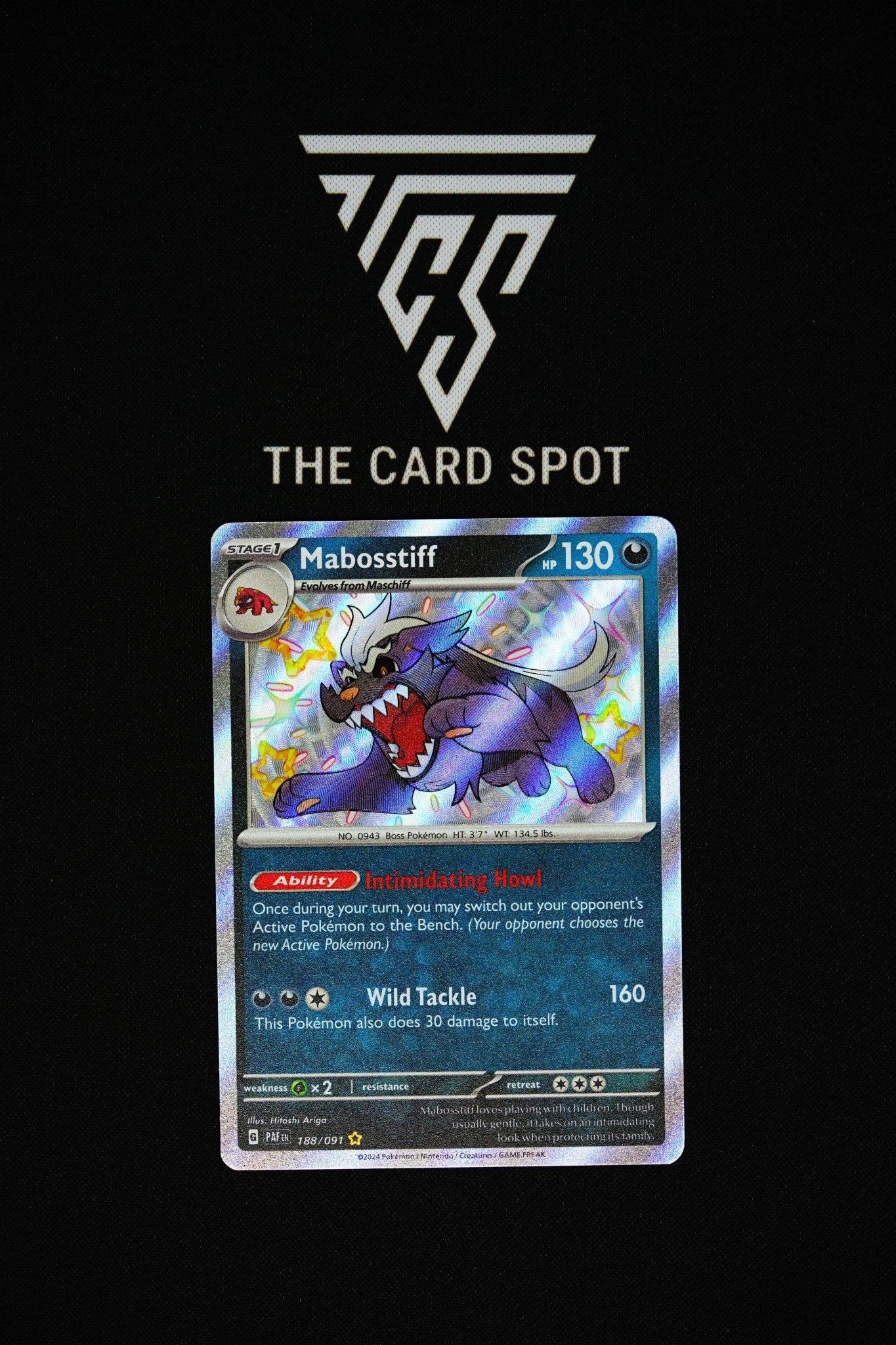 188/091 - Mabosstiff - Pokemon TCG – THE CARD SPOT PTY LTD.