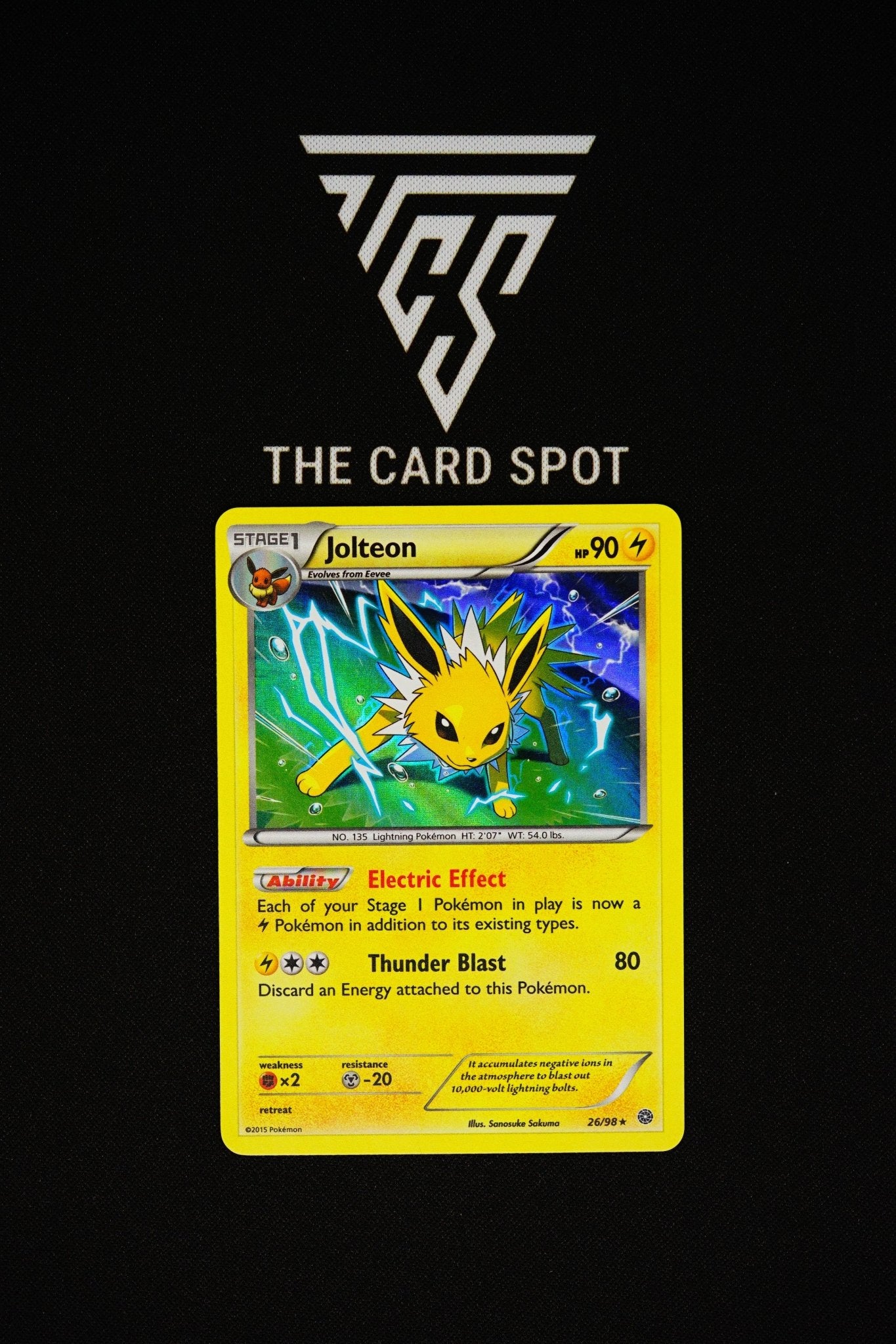 26/98 Jolteon - Pokemon TCG – THE CARD SPOT PTY LTD.