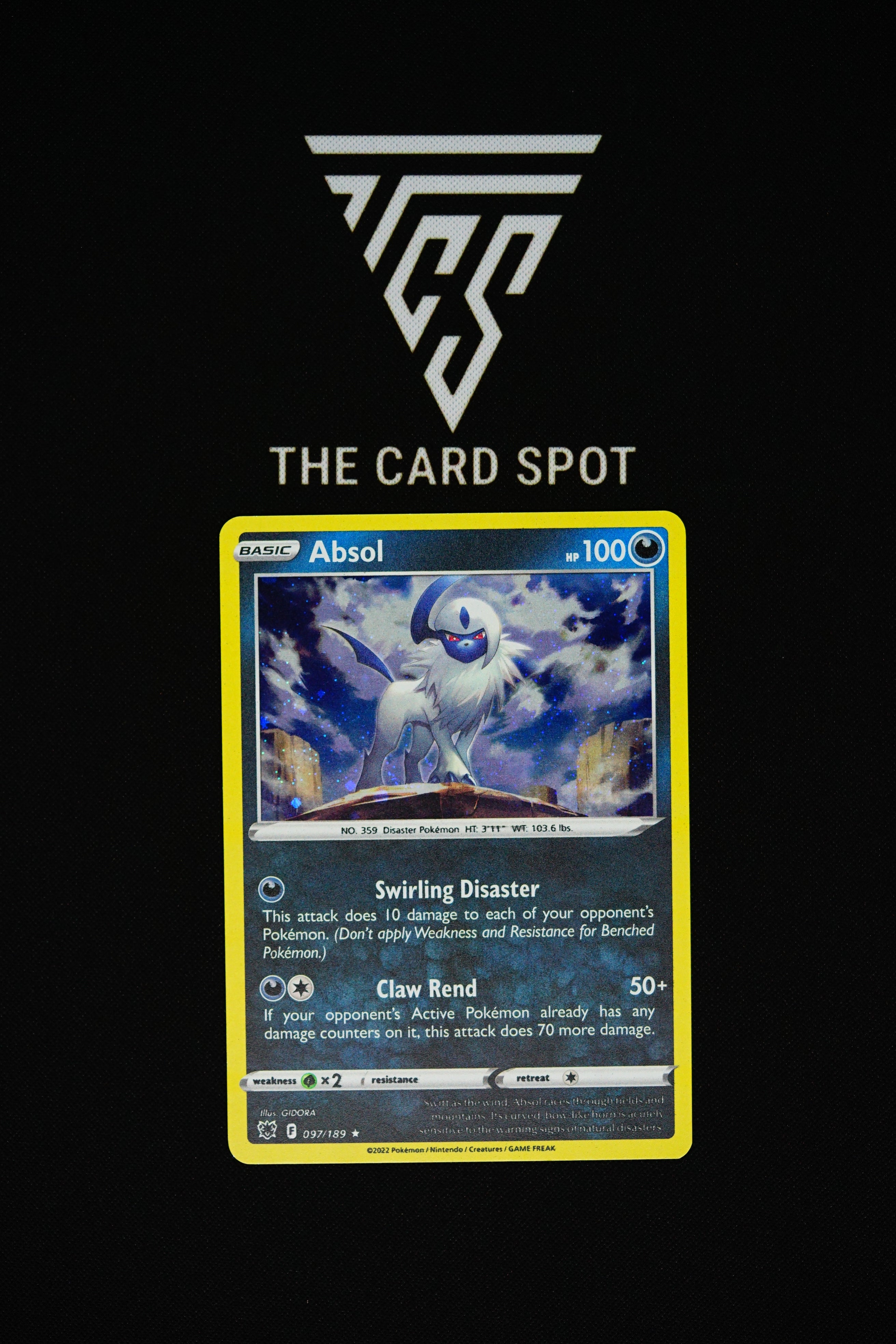 097/189 - Absol - Pokemon TCG – THE CARD SPOT PTY LTD.