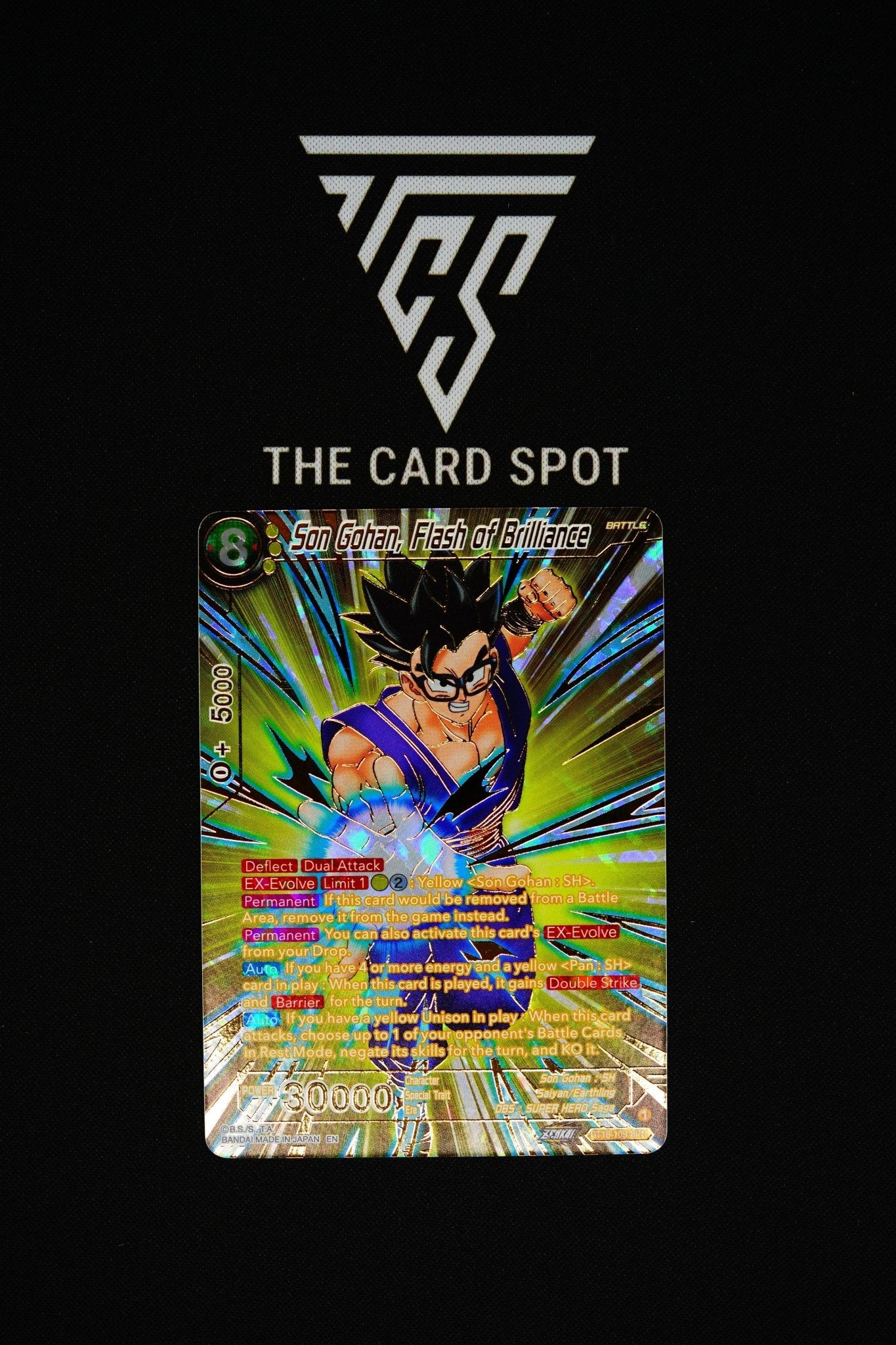 BT18-109 SPR - Son Gohan, Flash of Brilliance - Dragon Ball TCG – THE CARD SPOT PTY LTD.
