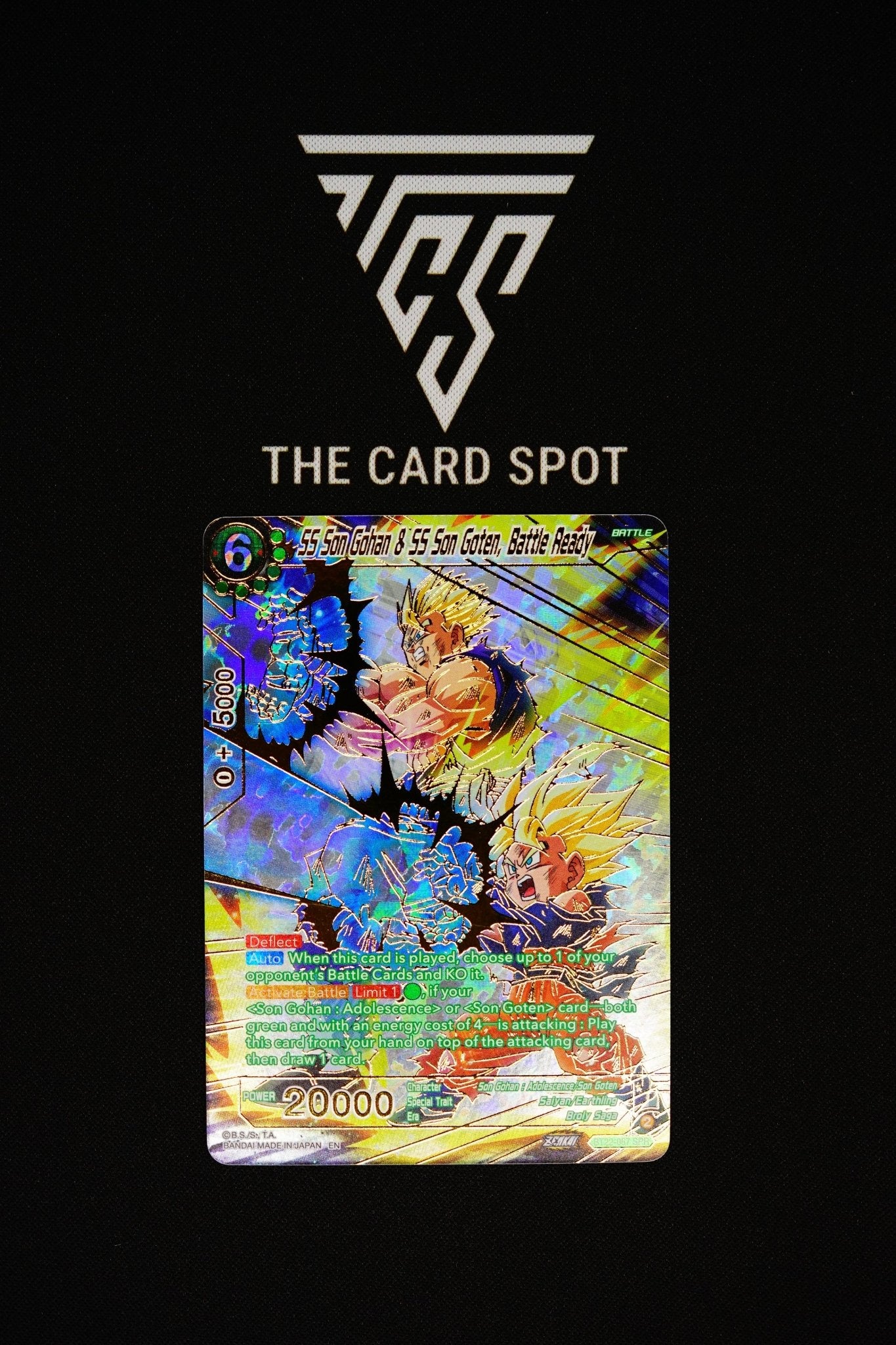 BT22-067 SPR - SS Son Gohan & SS Son Goten, Battle Ready - Dragon Ball – THE CARD SPOT PTY LTD.