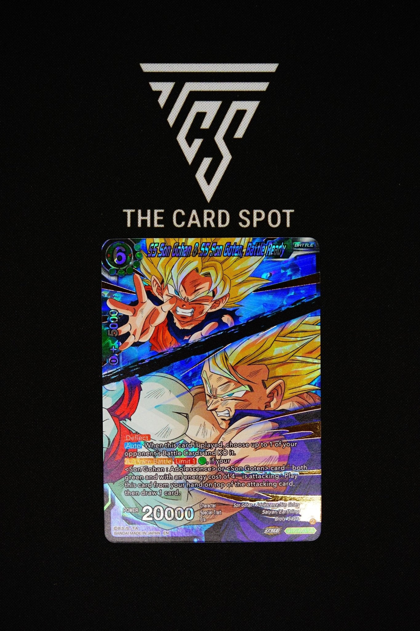 BT22-067 SR -SS Son Gohan & SS Son Goten, Battle Ready - Dragon Ball T – THE CARD SPOT PTY LTD.