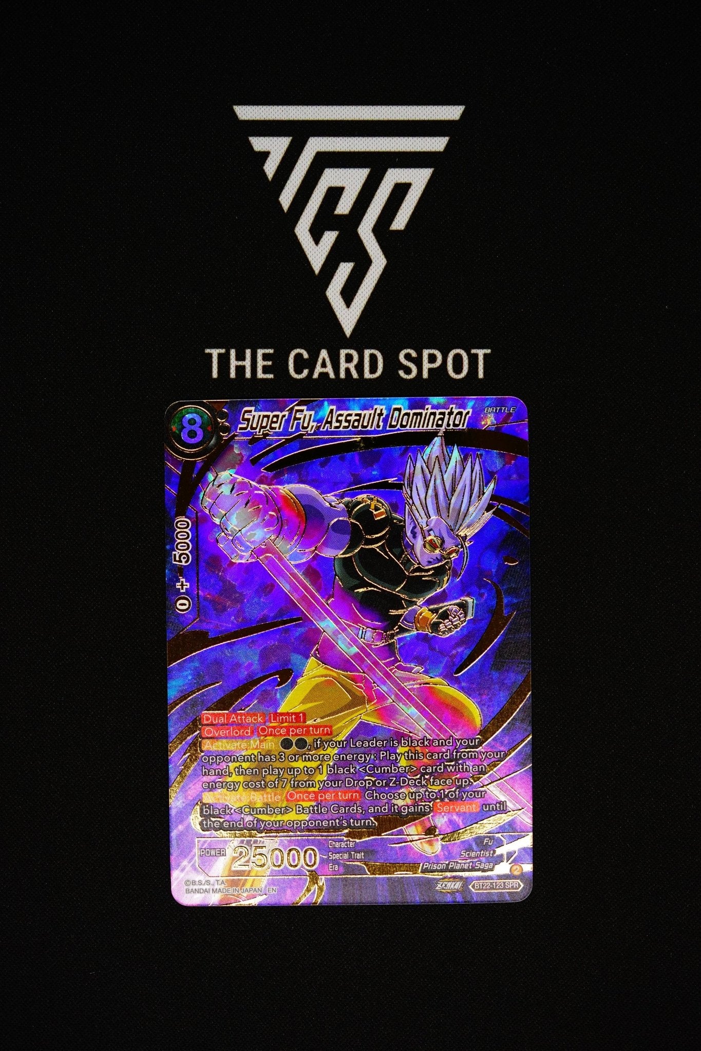 BT22-123 SPR - Super Fu, Assault Dominator - Dragon Ball TCG – THE CARD ...