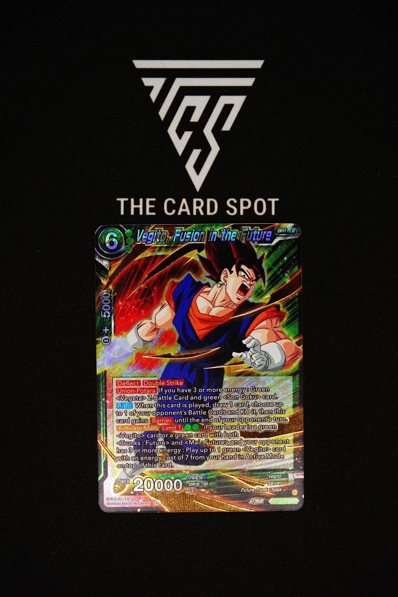 BT23-085 SR - Vegito, Fusion In The Future - Dragon Ball TCG – THE CARD ...
