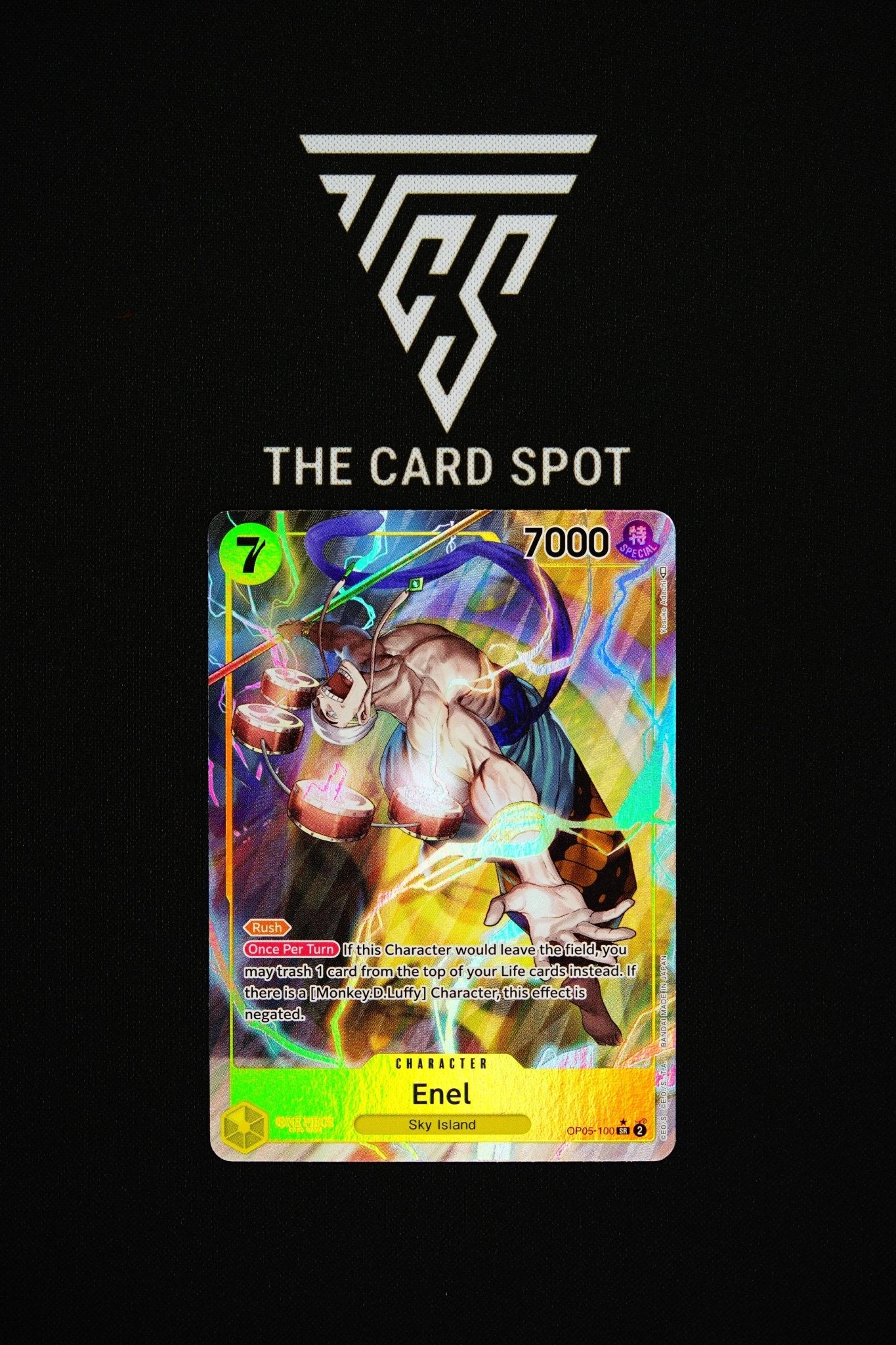 OP05-100 Enel Alt Art - One Piece TCG – THE CARD SPOT PTY LTD.