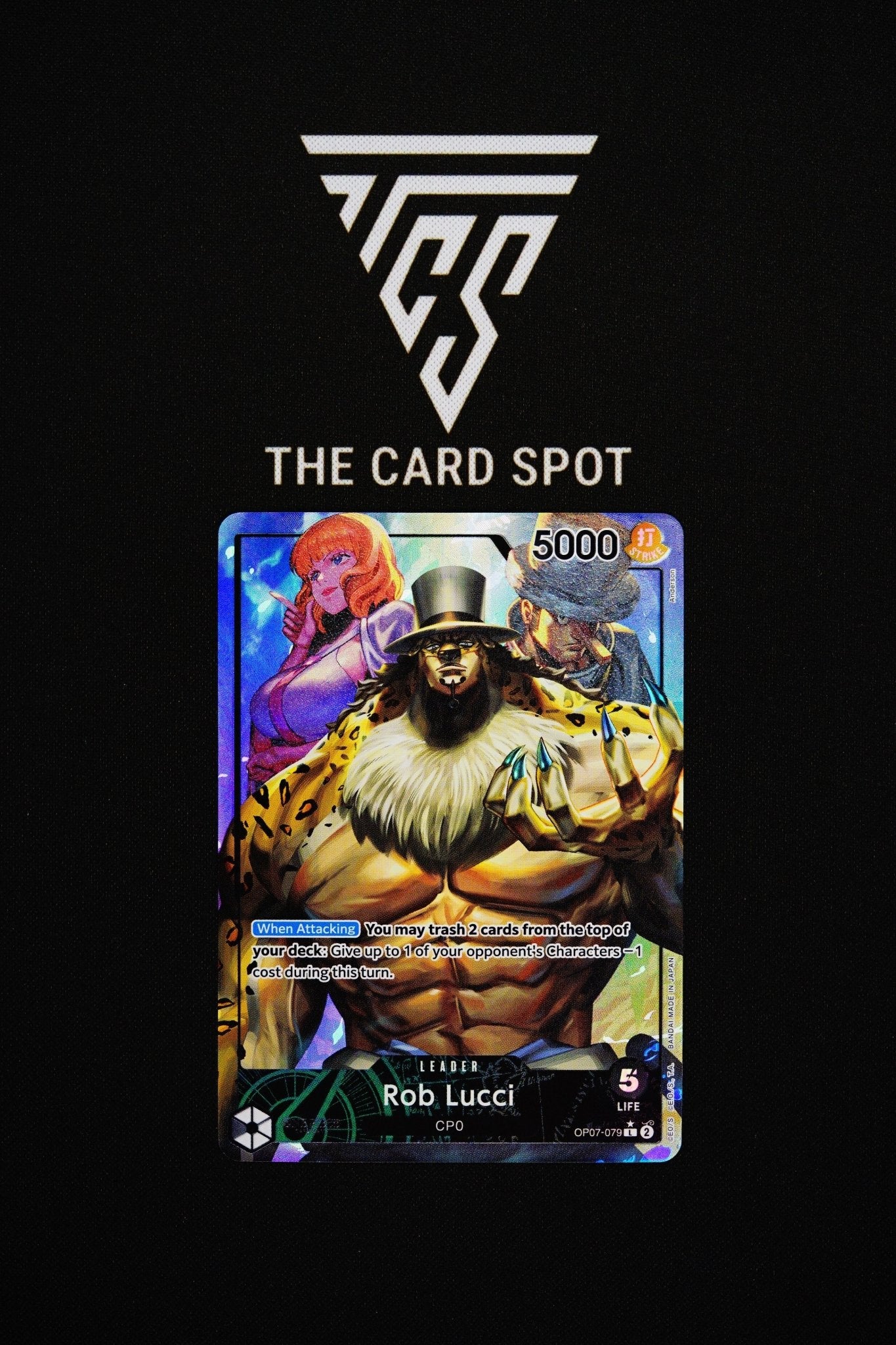 OP07-079 Rob Lucci Alt Art - One Piece TCG – THE CARD SPOT PTY LTD.