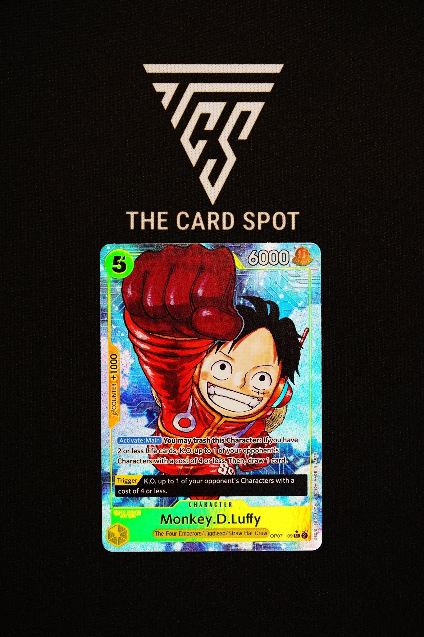 OP07-109 Monkey D Luffy Alt Art - One Piece TCG – THE CARD SPOT PTY LTD.