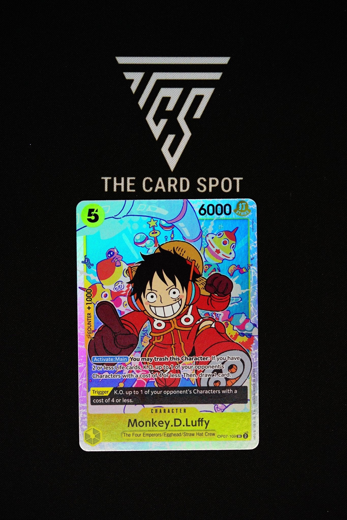OP07-109 - Monkey.D.Luffy SR - One Piece TCG – THE CARD SPOT PTY LTD.