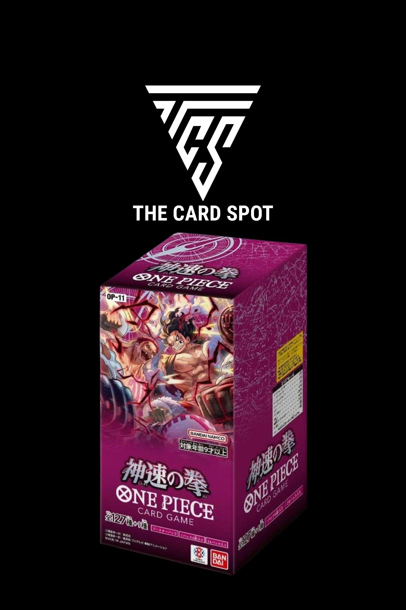 OP11 Fist of Divine Speed Booster Box - One Piece TCG – THE CARD SPOT ...