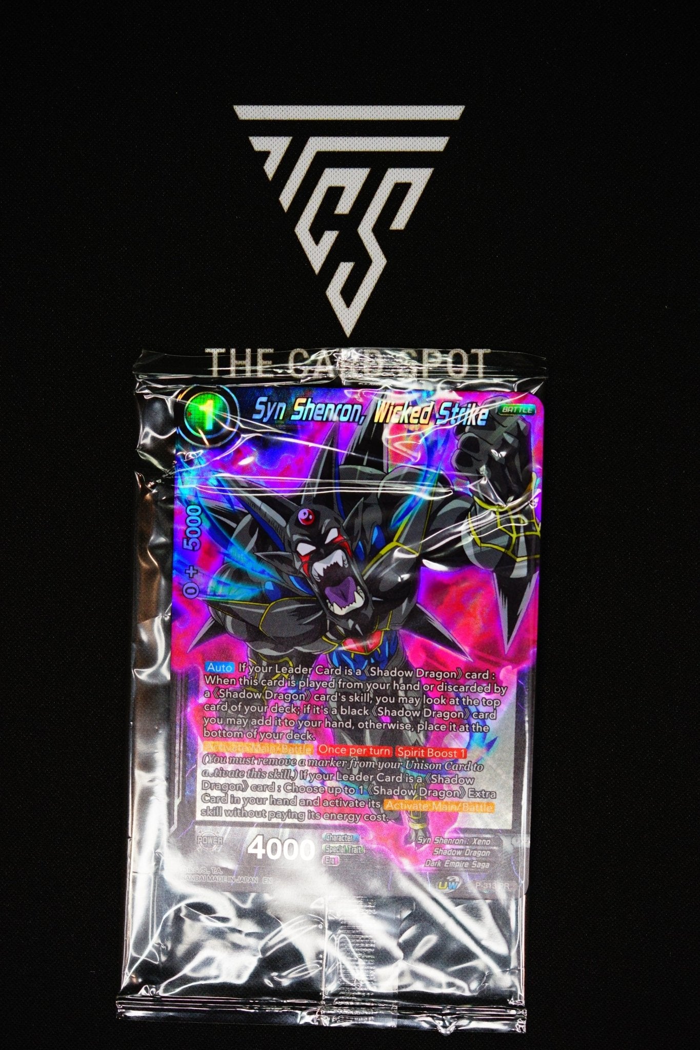 P-313 PR - Syn Shenron, Wicked Strike - Dragon Ball TCG – THE CARD SPOT ...