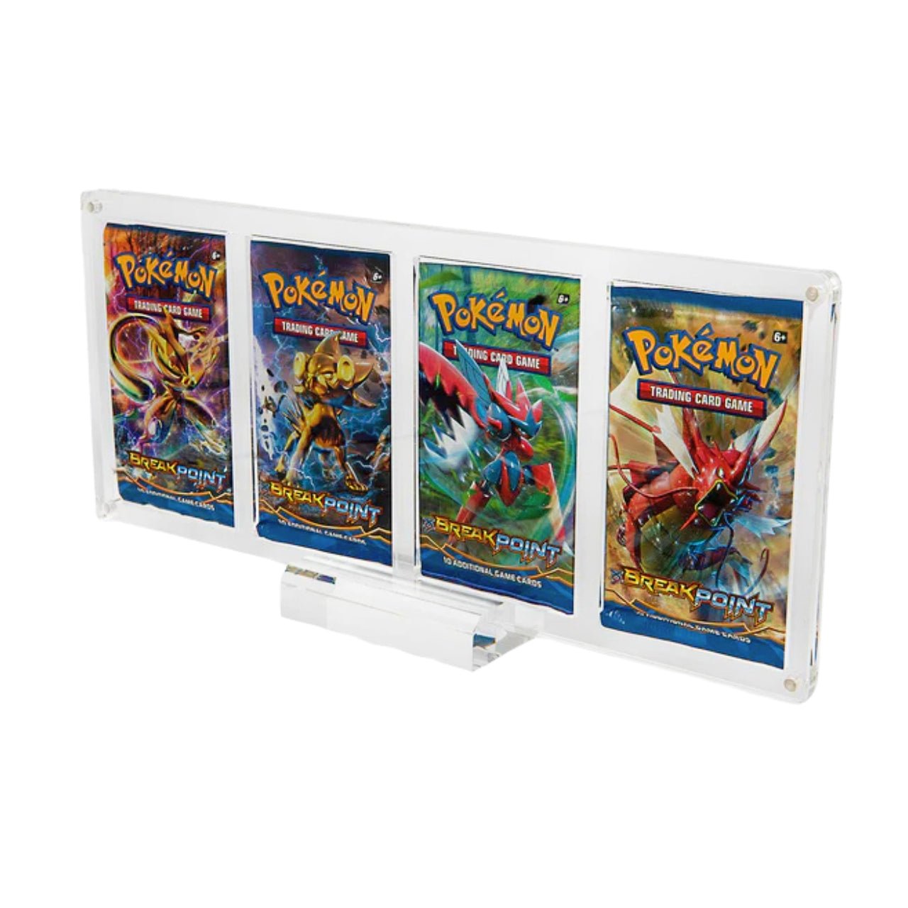 Quad Pokémon Booster Pack Display Case – THE CARD SPOT PTY LTD.