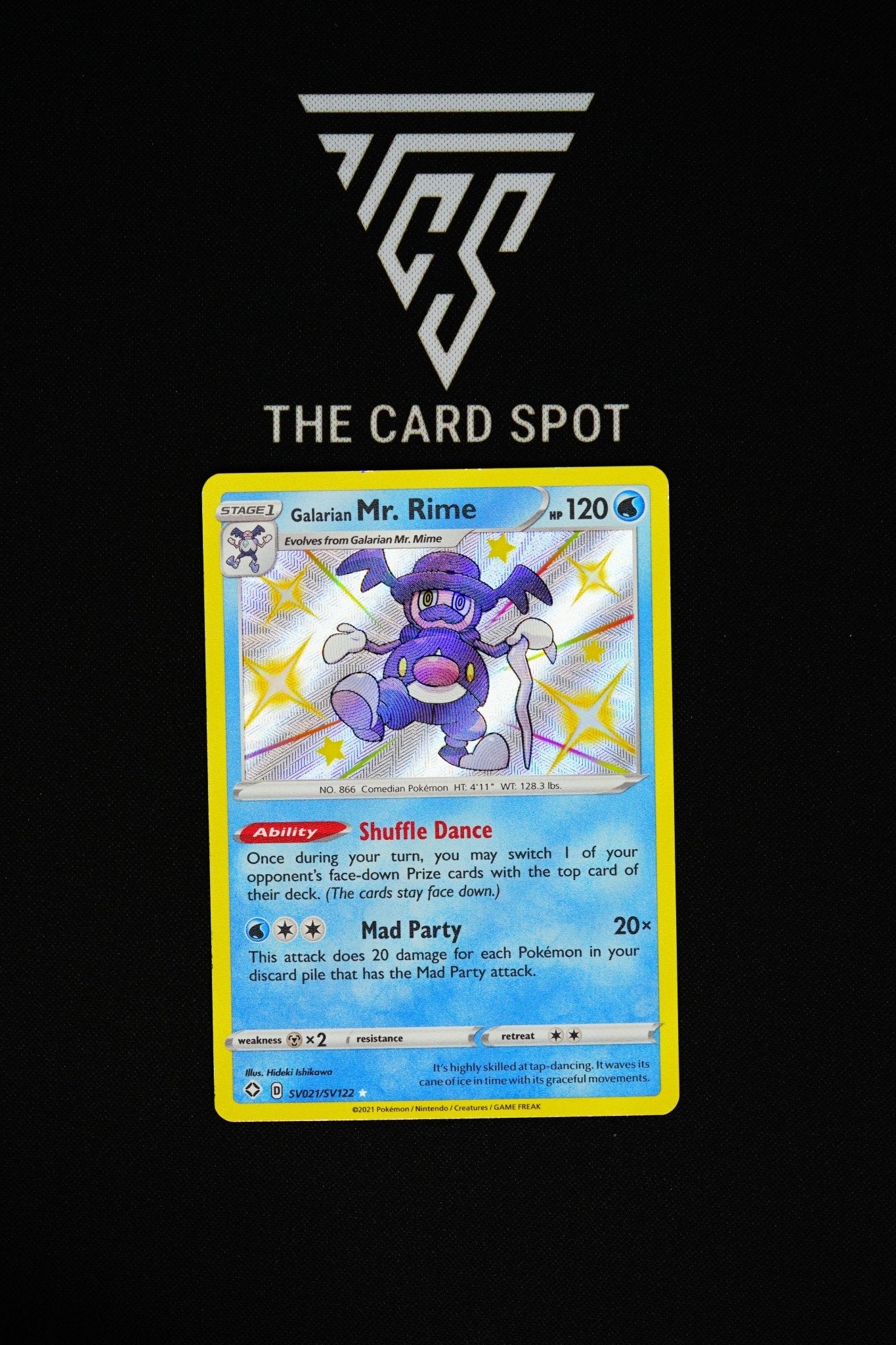 SV021/SV122 - Galarian Mr. Rime - Pokemon TCG – THE CARD SPOT PTY LTD.