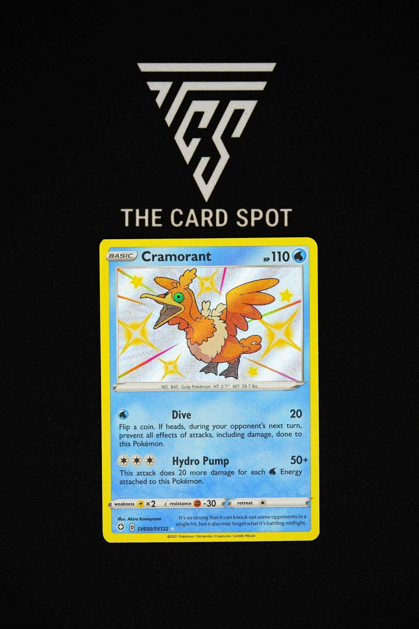 SV030/SV122 Cramorant - Pokemon TCG – THE CARD SPOT PTY LTD.