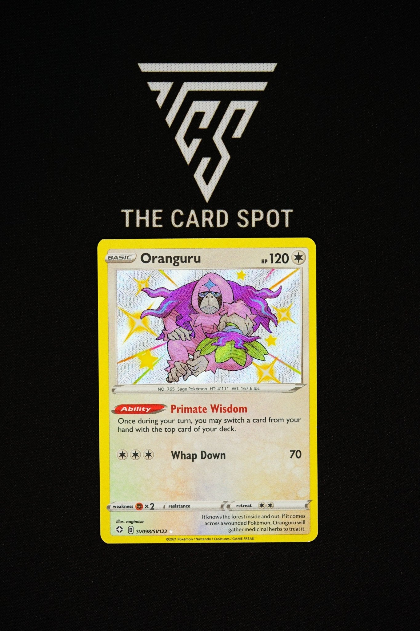 SV098/SV122 Oranguru - Pokemon TCG – THE CARD SPOT PTY LTD.