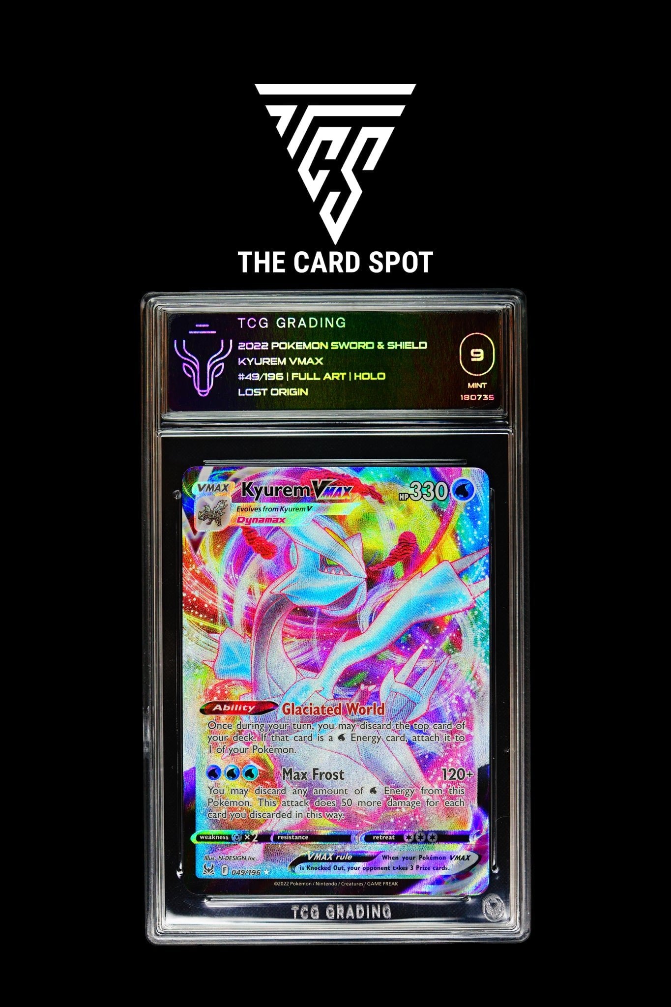 TCG 9 Kyurem VMAX - Pokemon TCG – THE CARD SPOT PTY LTD.