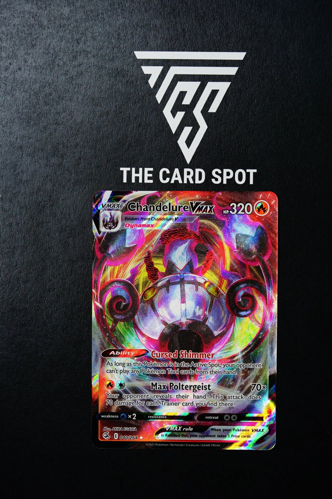 040/264 Chandelure VMAX - Pokemon TCG – THE CARD SPOT PTY LTD.