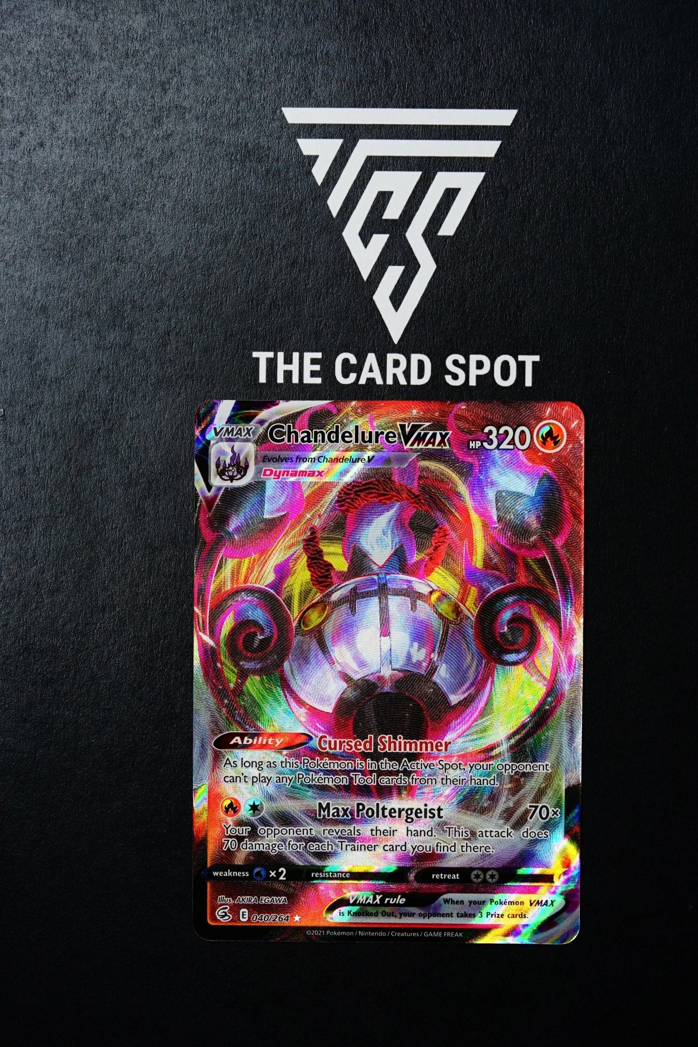 040/264 Chandelure VMAX - Pokemon TCG – THE CARD SPOT PTY LTD.