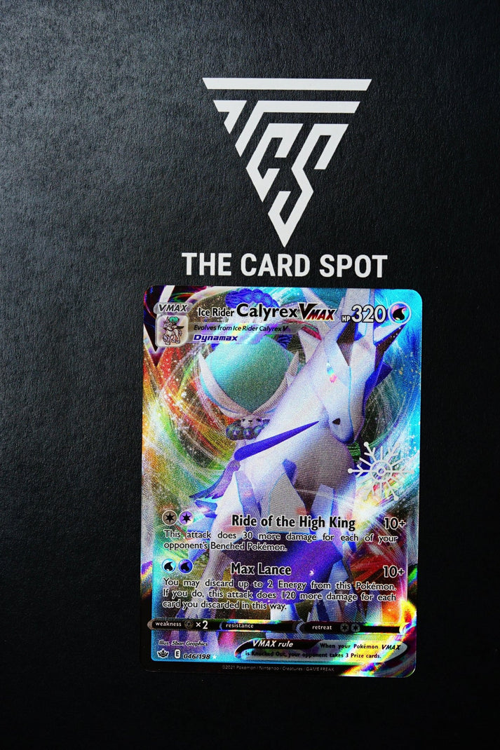 046/198 Ice Rider Calyrex Vmax - Pokemon TCG – THE CARD SPOT PTY LTD.