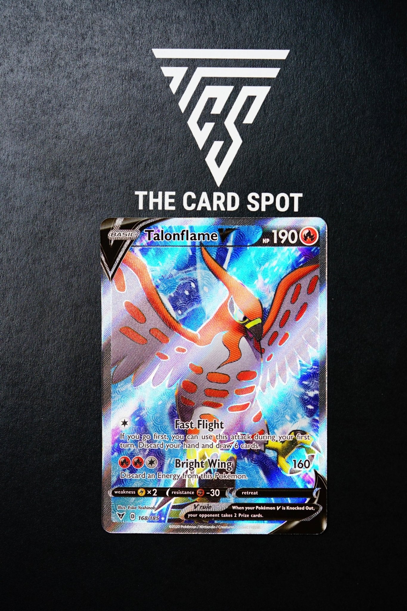 168/185 Talonflame - Pokemon TCG – THE CARD SPOT PTY LTD.