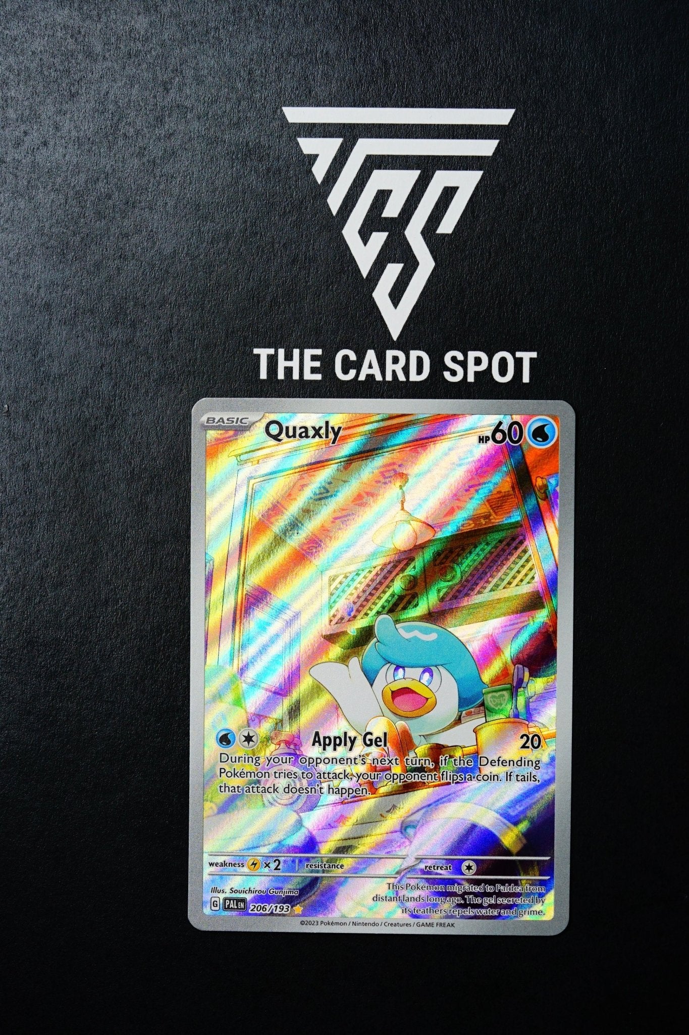 Pokemon TCG 206/193 Quaxly Full Art – THE CARD SPOT PTY LTD.