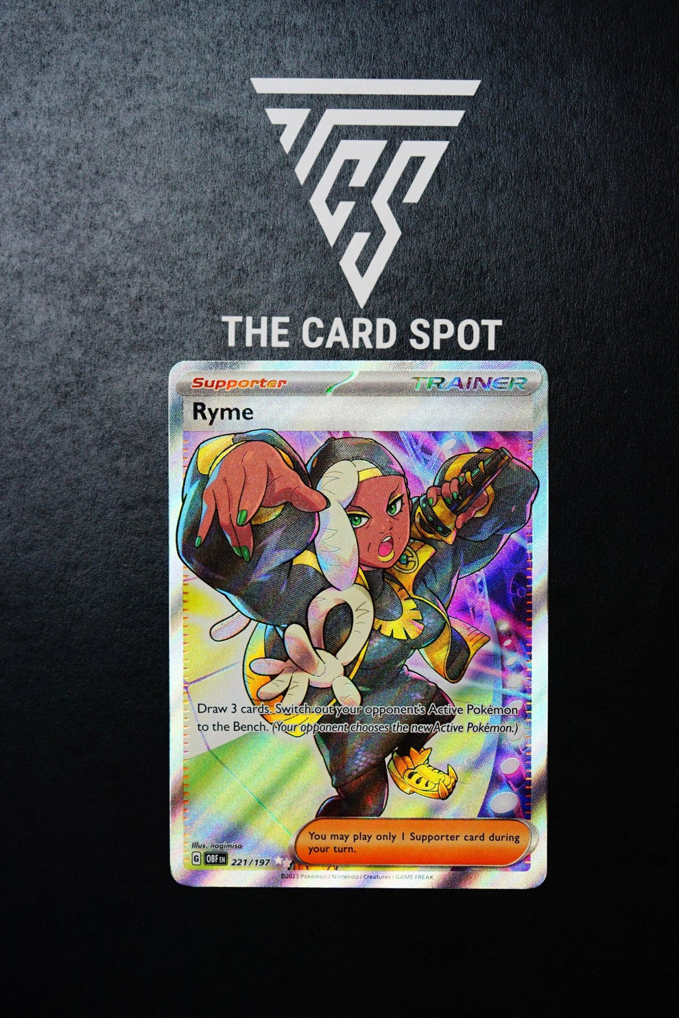 221/197 - Ryme OBF En - Pokemon Card – THE CARD SPOT PTY LTD.