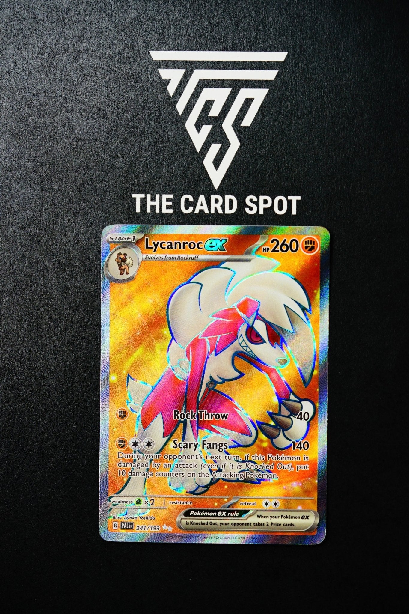 241/193 - Lycanroc EX - Pokemon TCG – THE CARD SPOT PTY LTD.