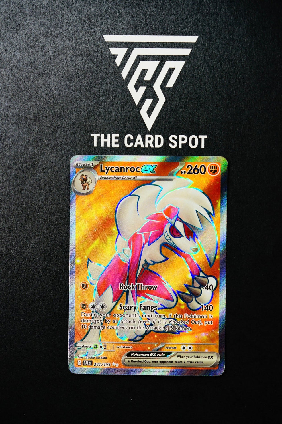 241/193 Lycanroc EX - Pokemon TCG – THE CARD SPOT PTY LTD.