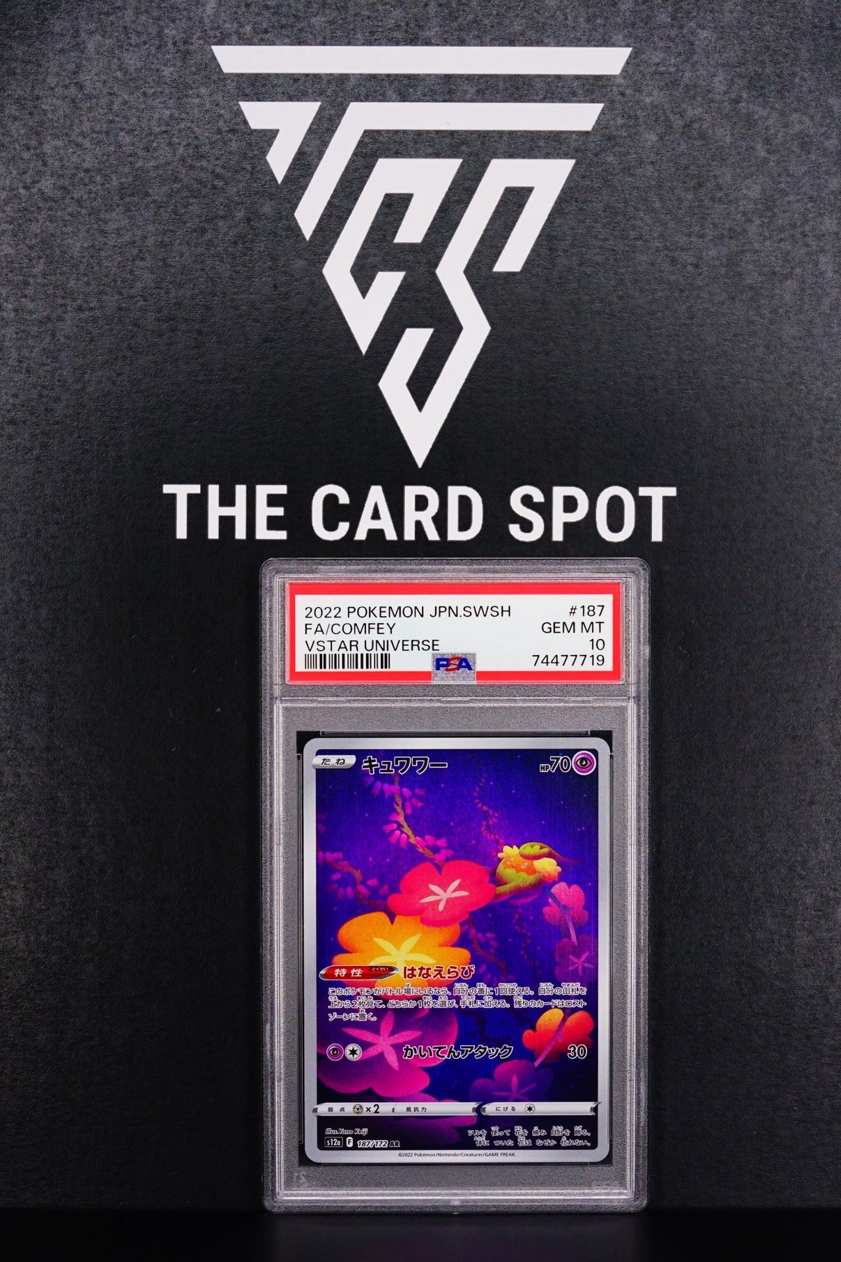 Pokemon TCG: COMFEY Full art PSA 10 – THE CARD SPOT PTY LTD.