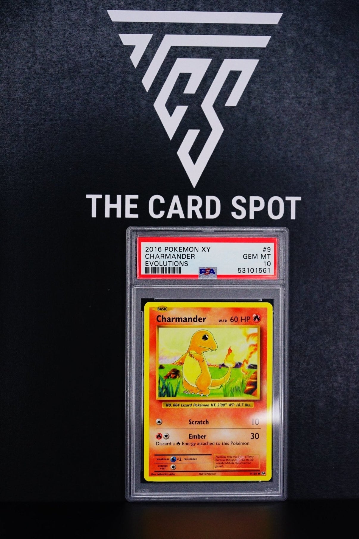 Pokemon TCG: Charmander PSA 10 – THE CARD SPOT PTY LTD.