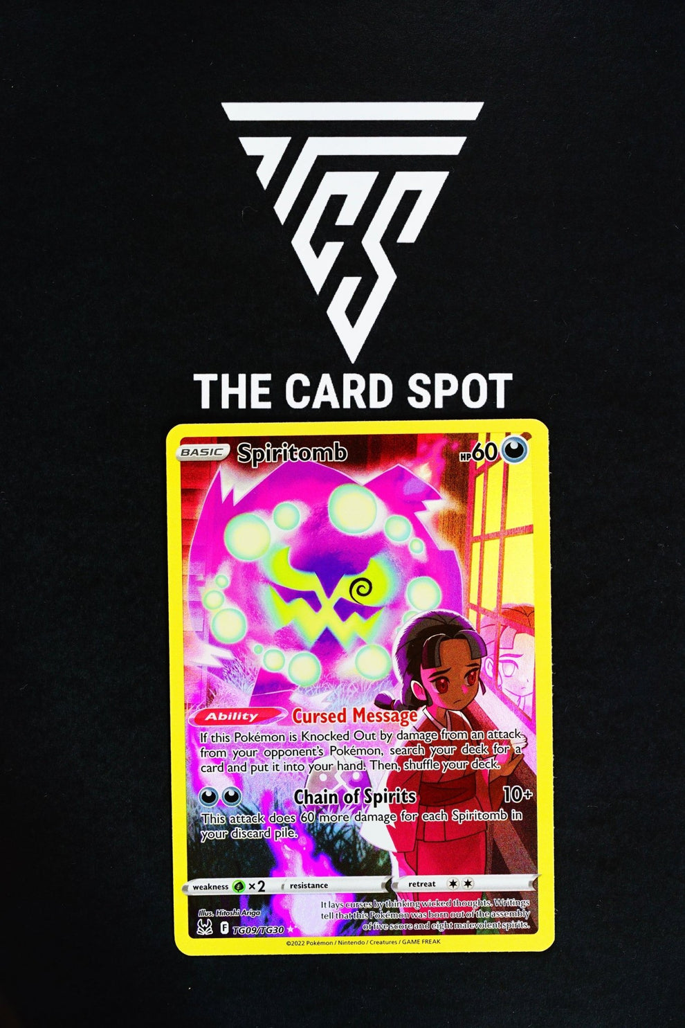 Spiritomb TC09/TC30 - Pokemon Card – THE CARD SPOT PTY LTD.